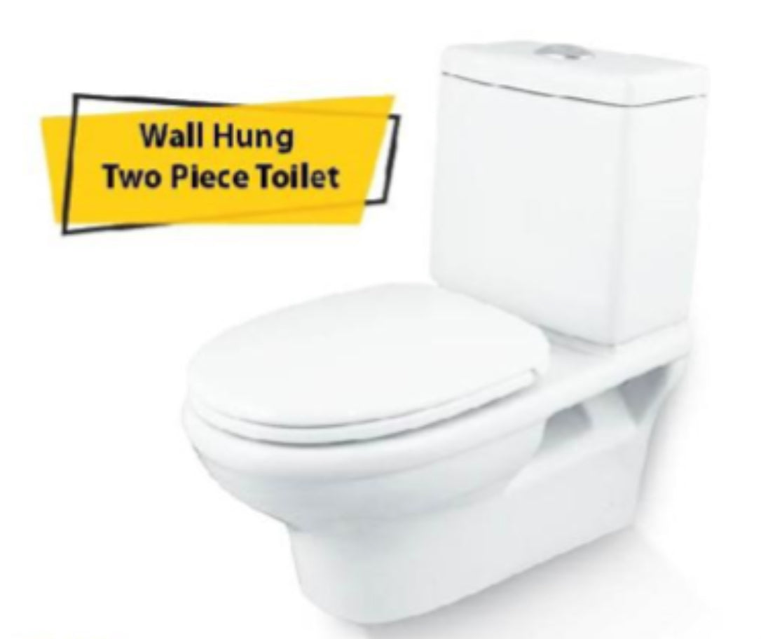 PORTA 600WH WC Wall-Hang Commode With External Flush Tank – Bathhub